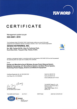 Management System Certificate management-system| Senao Networks