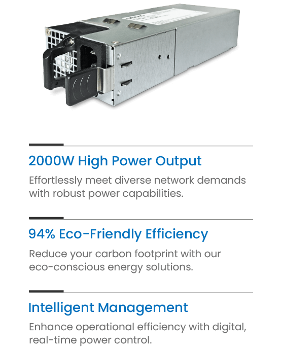 CRPS｜12V Redundant and PoE 54V Redundant | Senao Networks