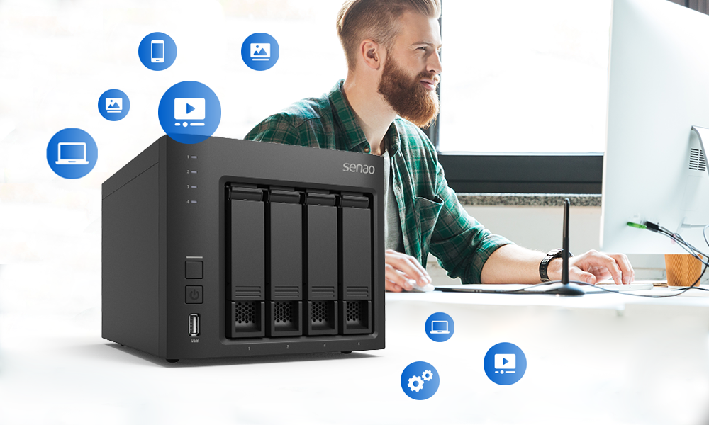 NAS 系統 | 簡化數據共享與存儲 | Senao Networks
