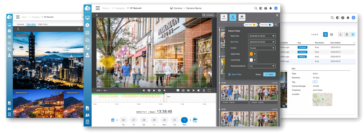 Solutions - Cloud AI Surveillance | Senao Networks