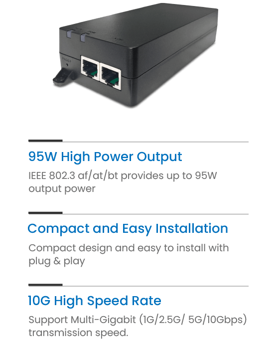 PoE Injectors｜Power Solutions | Senao Networks