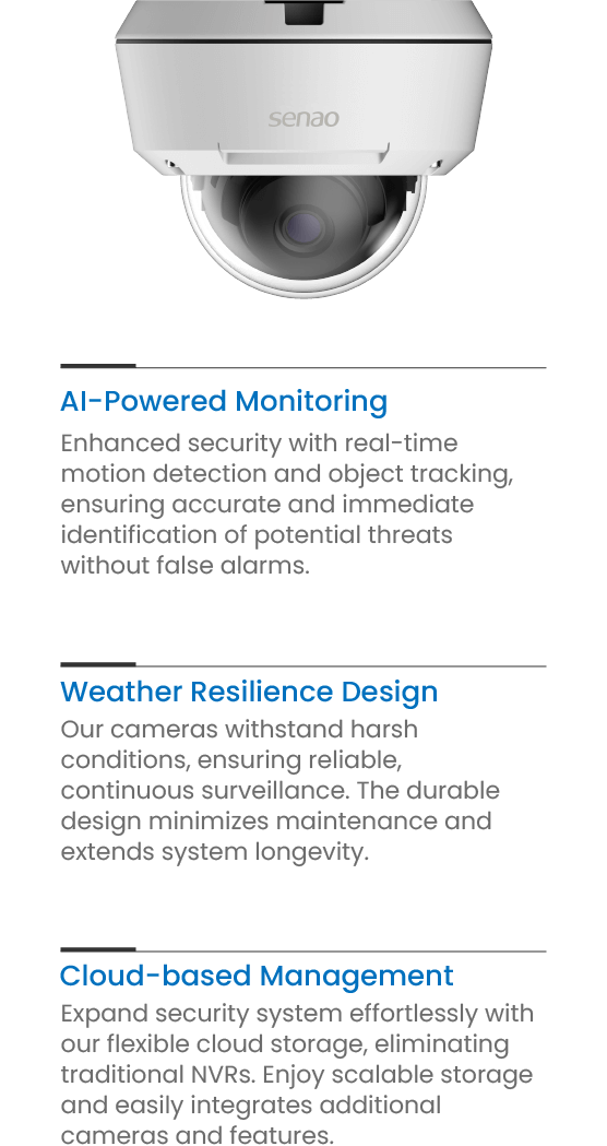 SLD-0501-FX｜Video Security Camera | Senao Networks